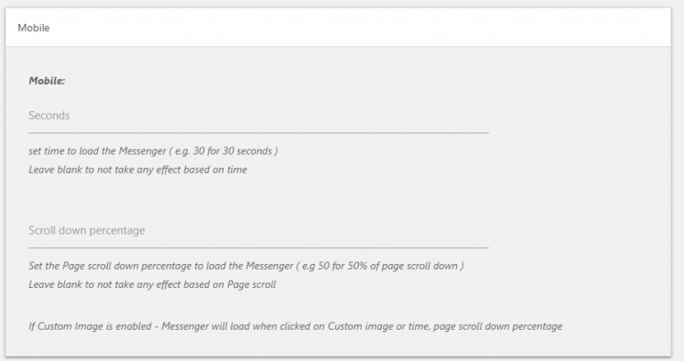 Load the Messenger – WP-Chatbot