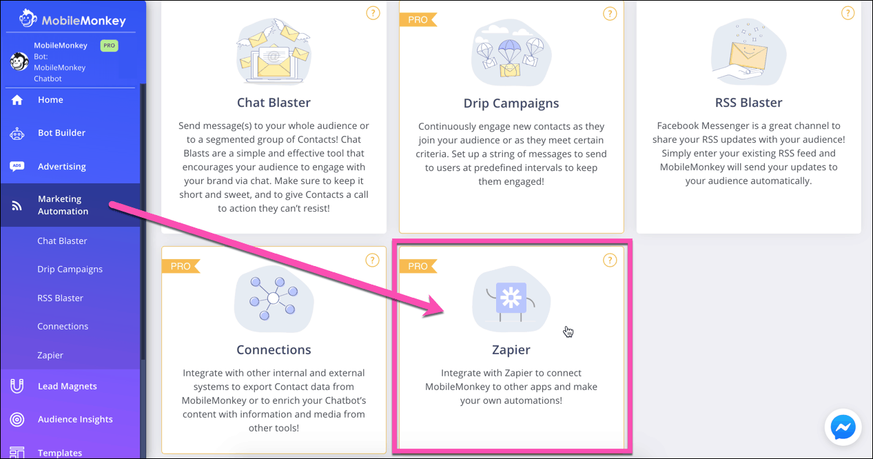 Getting Started with Customers.ai + Zapier Chatbot Integrations