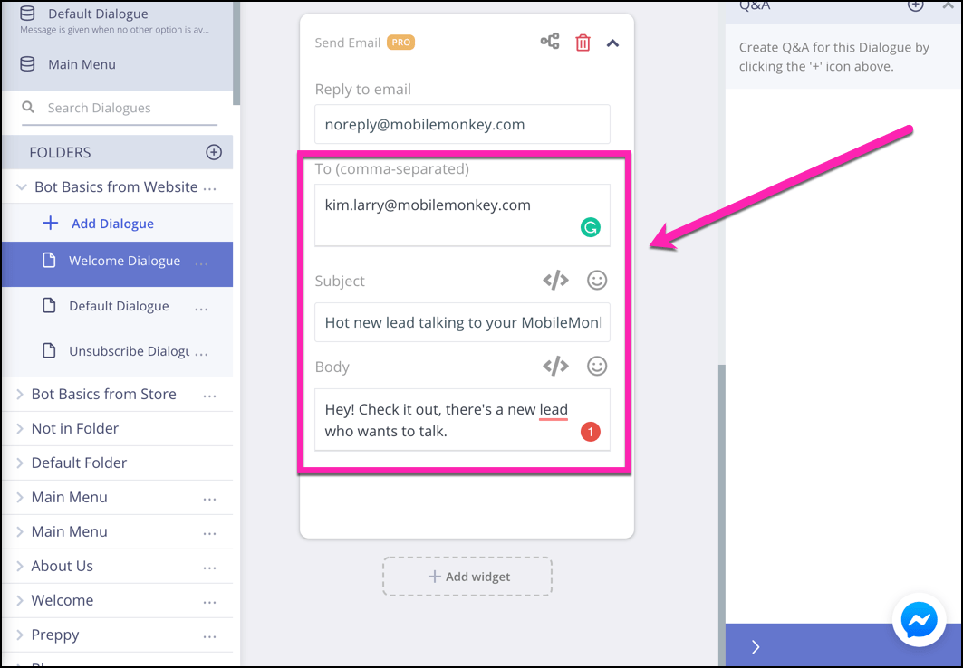 Facebook Messenger Email Notification: Set Up an Alert Bot
