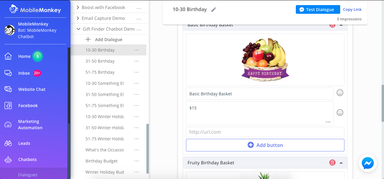 How to Make a Gift Finder Chatbot that Increases Sales Using Customers ...