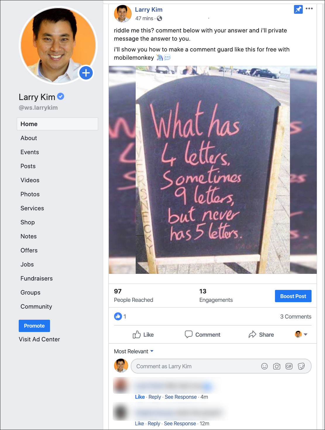 Convert Commenters Into Leads with Facebook Auto Responder for Page Posts