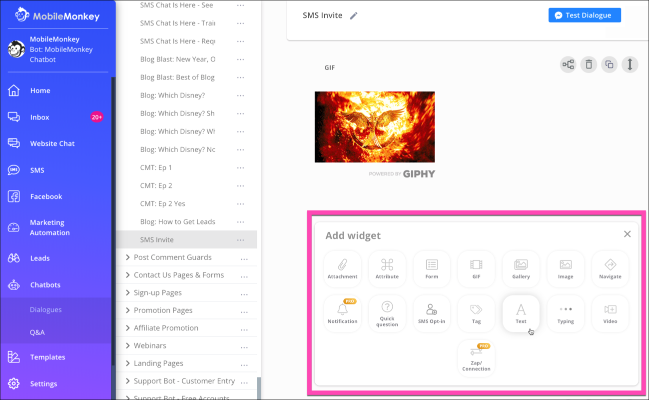 Zero-Coding Advanced Chatbot Builder with AI for Website Chat, Facebook ...