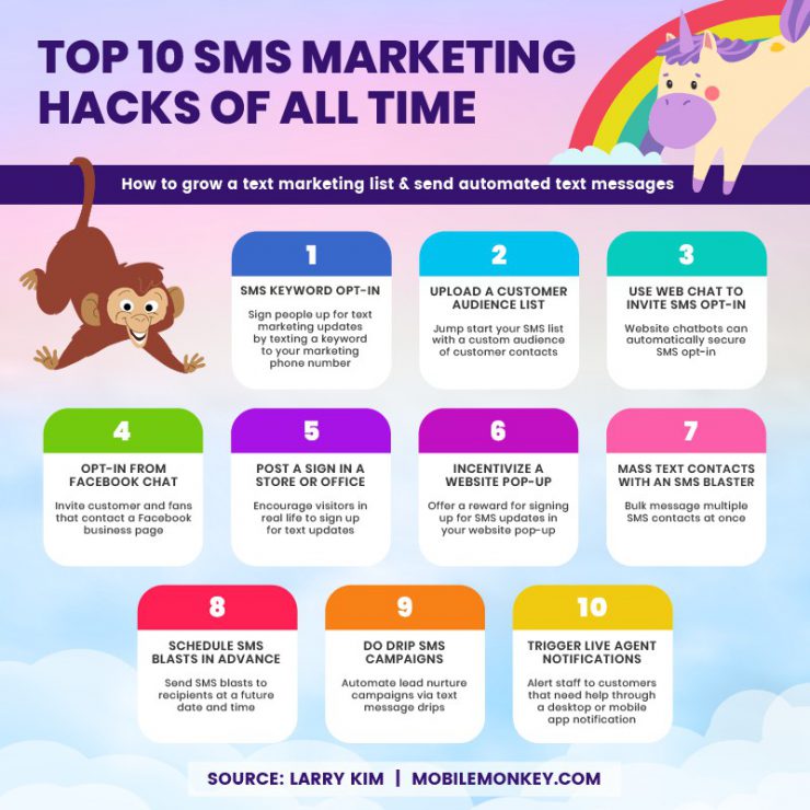 Top 10 SMS Marketing Hacks of All Time | Customers.ai
