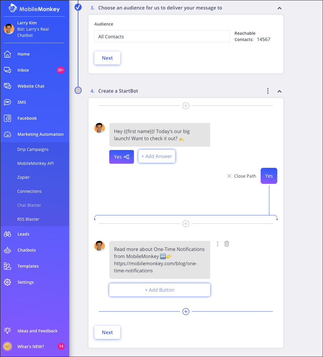 5-Minute Guide to Free FB Messenger One-Time Notifications
