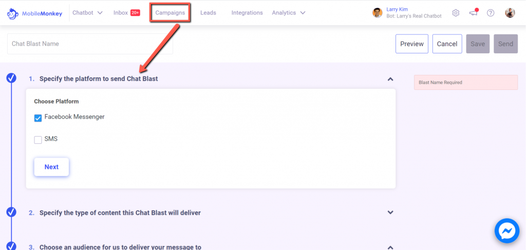 Facebook Messenger Chat Blaster - The New Way to Blast Your Customers
