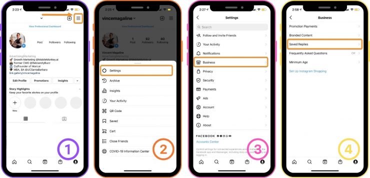 How to Use Instagram Quick Replies & Other DM Automation Tools