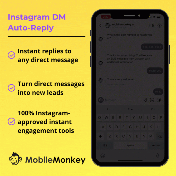 15 Best Instagram Auto DM Examples to Boost Conversions & Save Time