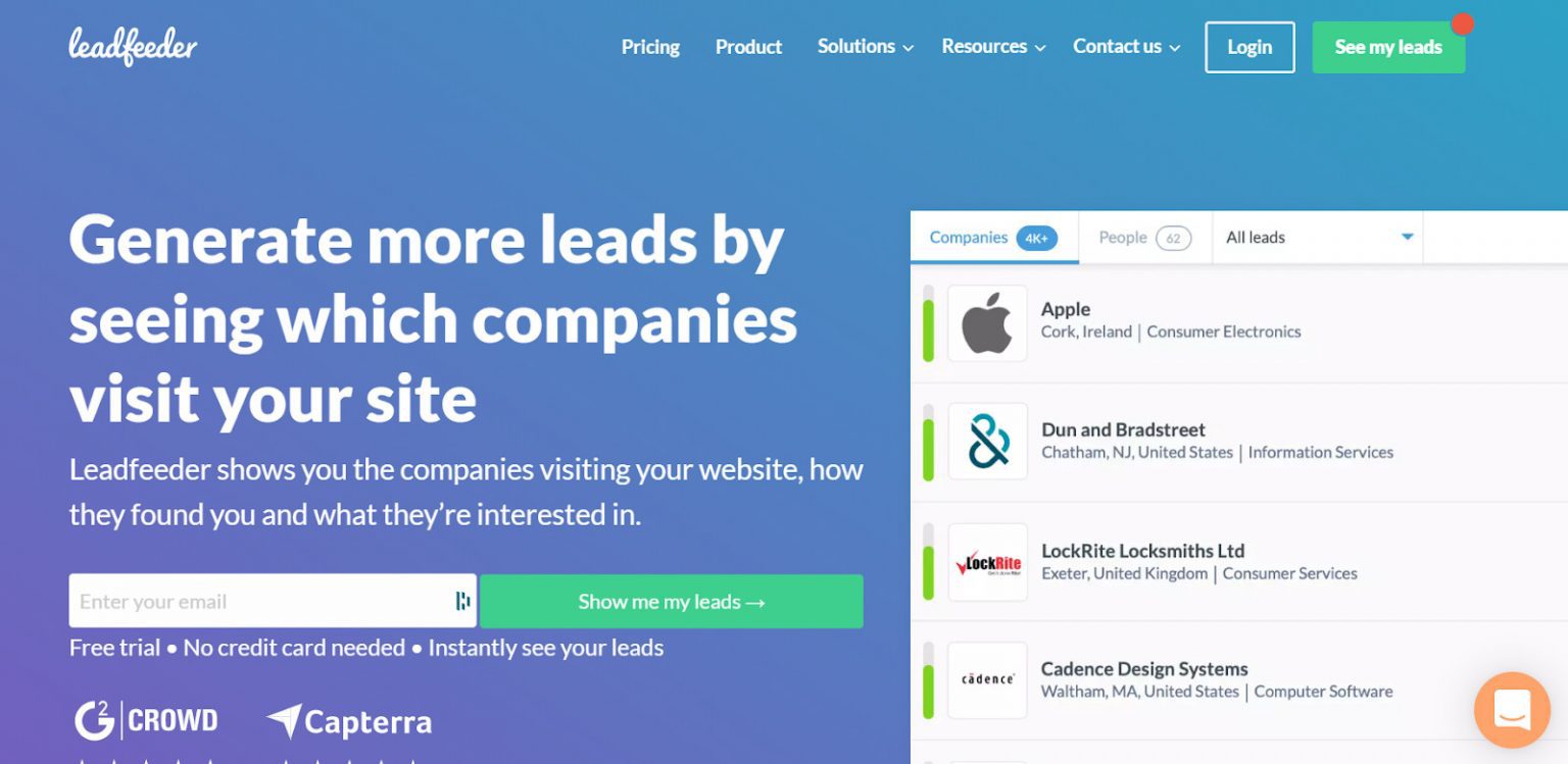 20 Lead Generation Tools for Growth Marketers in 2021