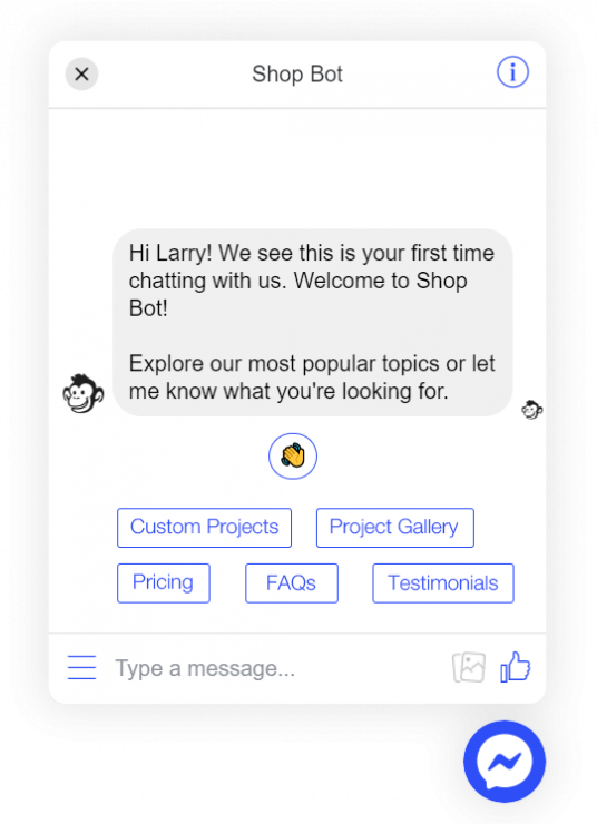 How To Create a Facebook Messenger Greeting that Engages & Converts