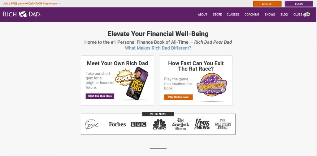 The Rich Dad Company Case Study