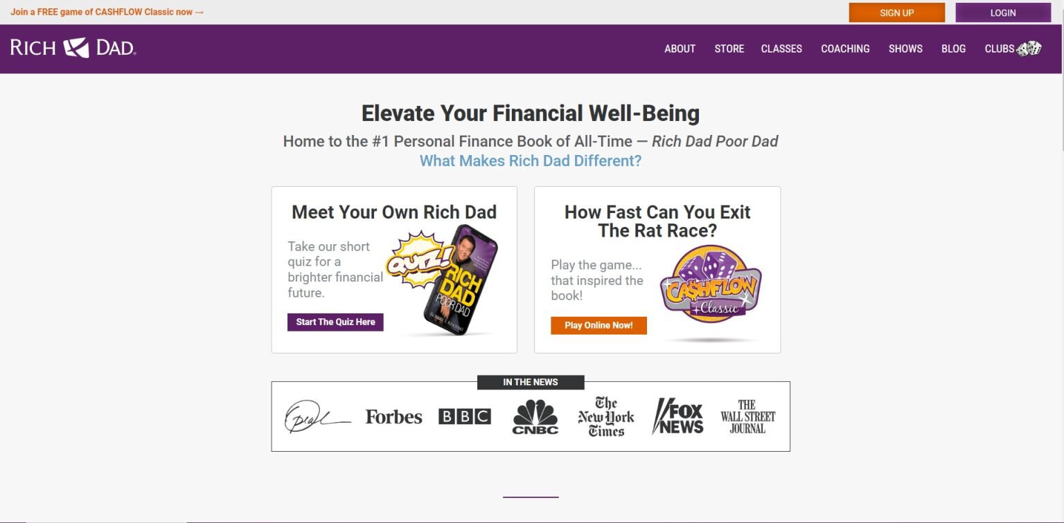 The Rich Dad Company Case Study