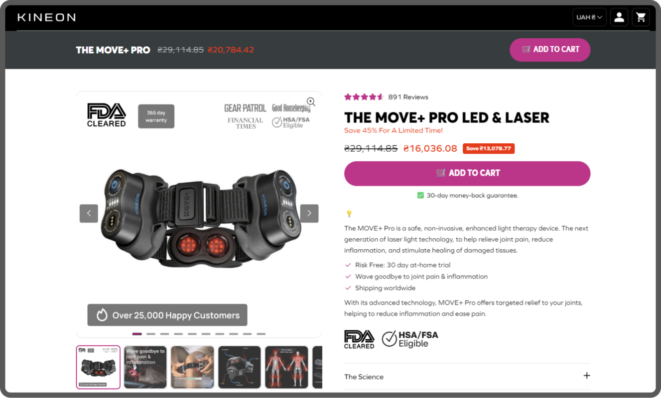 Kineon and Step Labs Case Study: 576% ROI in 30 Days with Customers.ai
